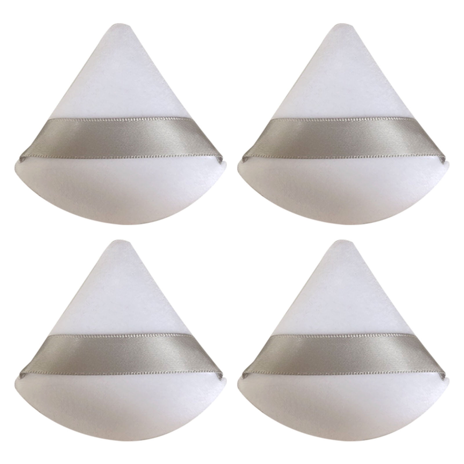 4pc Triangle Powder Puff Soft Powder Puffs for Face Powder Velour ...