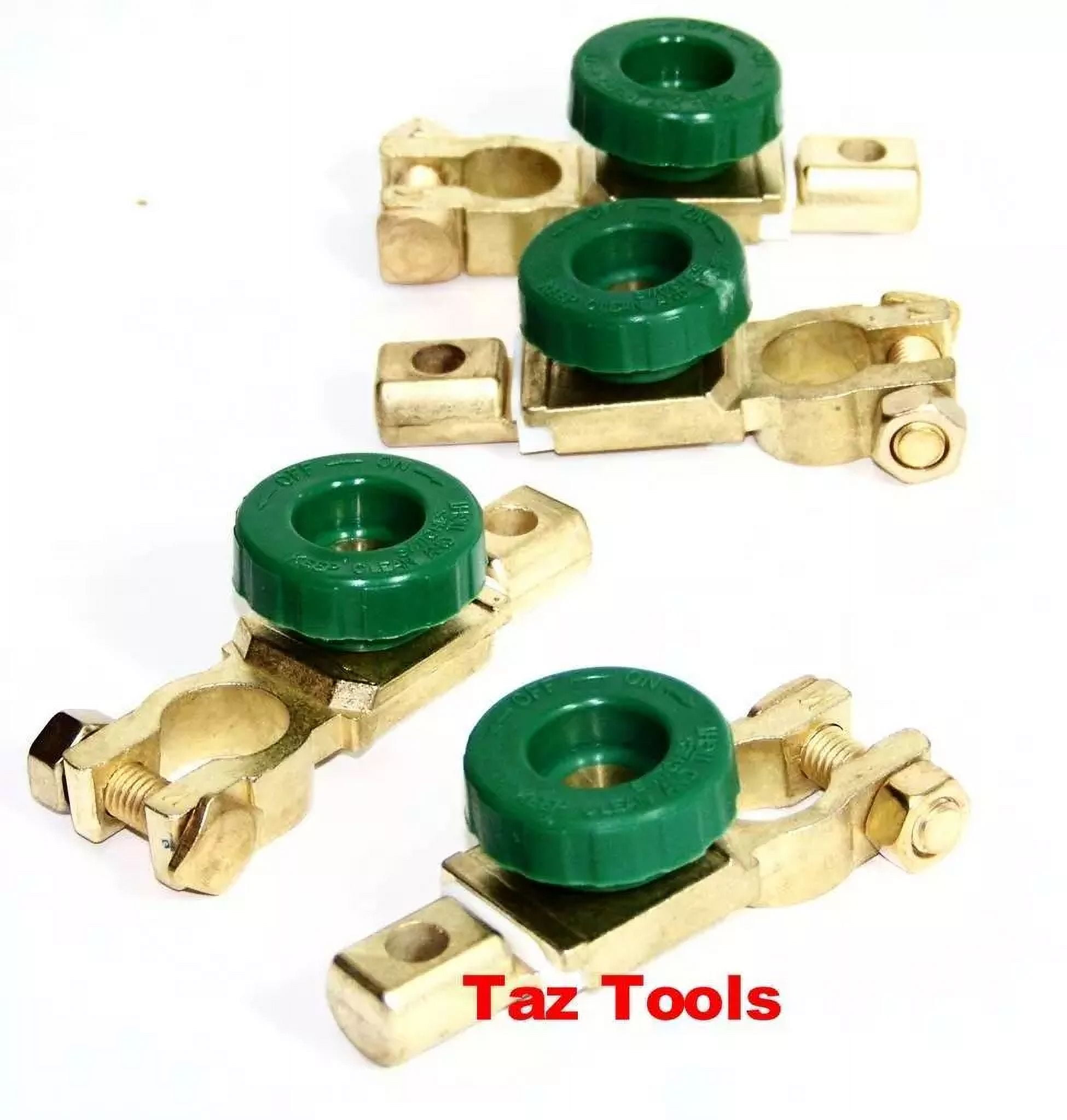 4pc Universal Battery Terminal Disconnect Kill Cut Switch Link Top Post ...