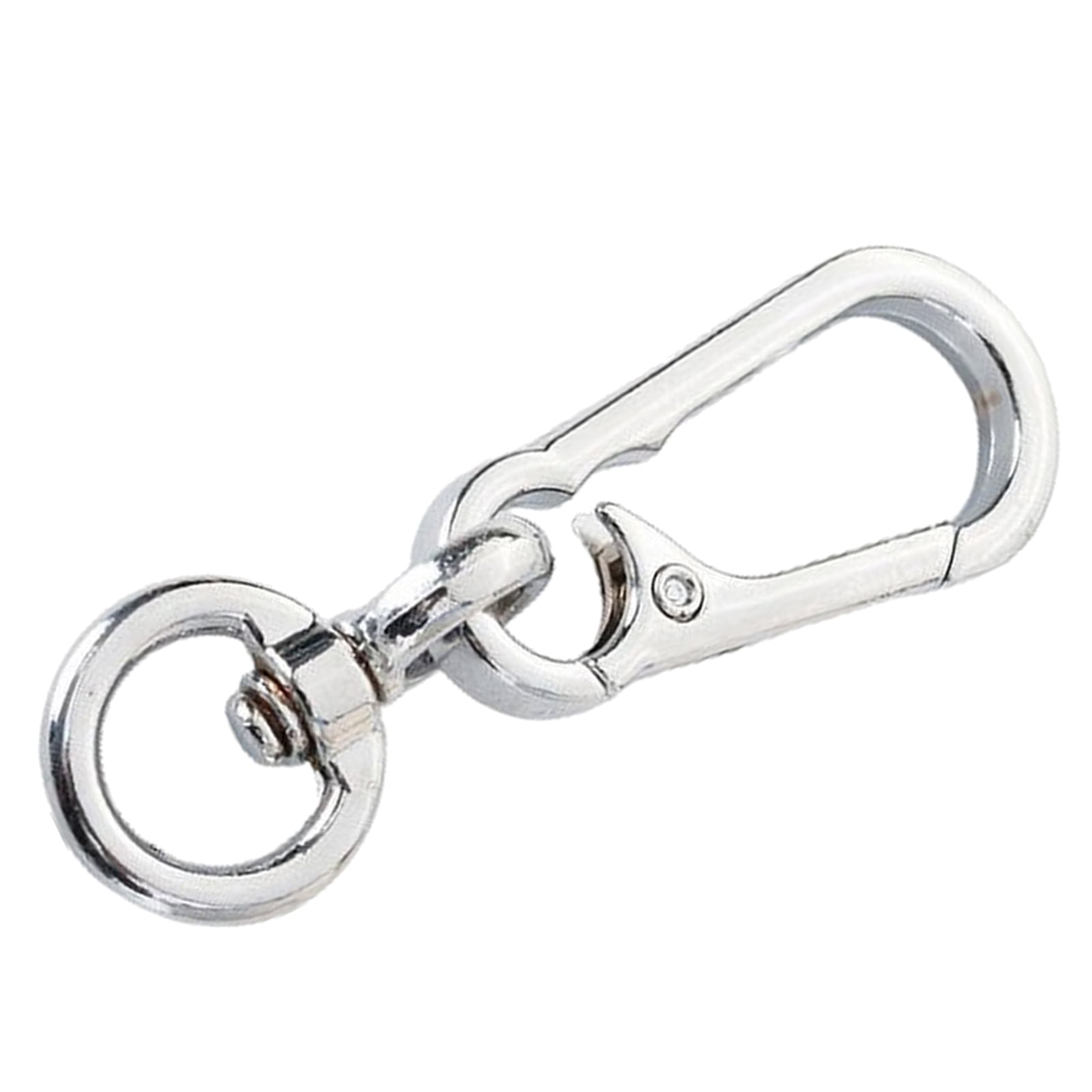 4pc Versatile Keychain Carabiner Key Clips with Zinc Alloy Construction ...