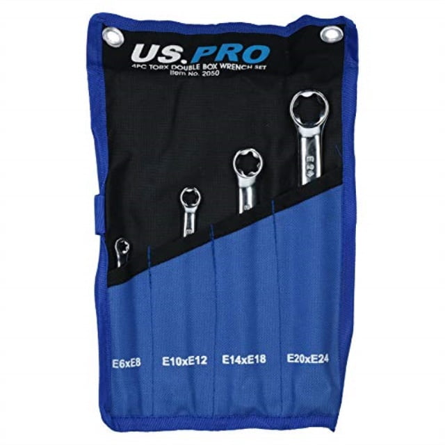 4pc star / female Torx / E - ring spanner set E6 - E24 AT328 - Walmart.com