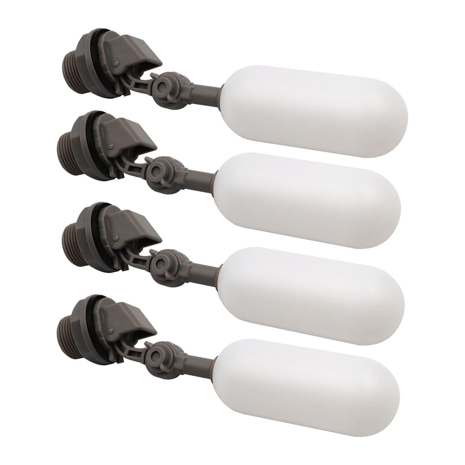 4pcs 1/2" Ball Float Valve Adjustable Arm Water Level Control Automatic ...
