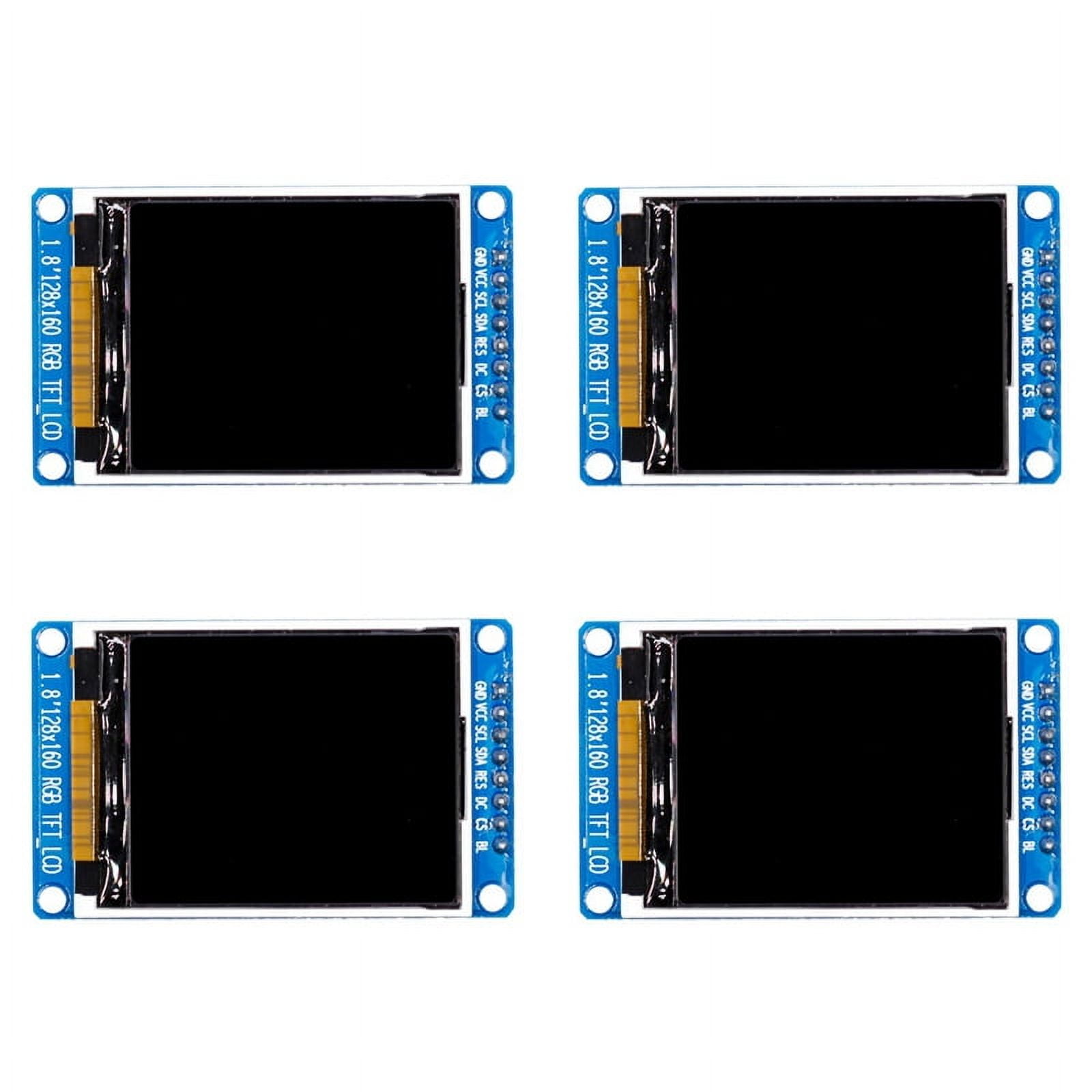 4pcs 1.8 Inch LCD Display Module Full Color 128x160 RGB SPI TFT LCD ...