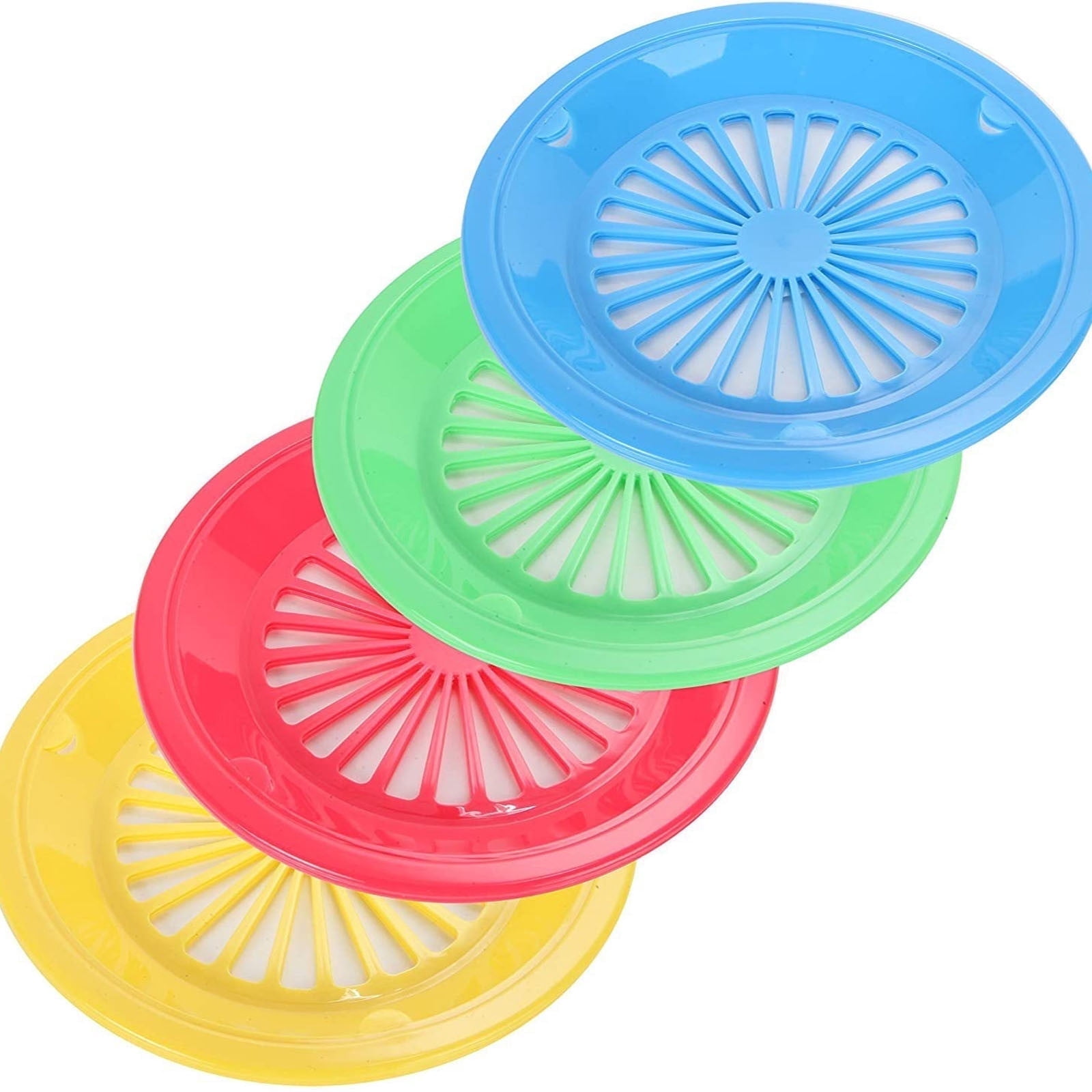 4pcs 10 Inch Paper Plate Holders Reusable Round Paper Plate Holder Set ...