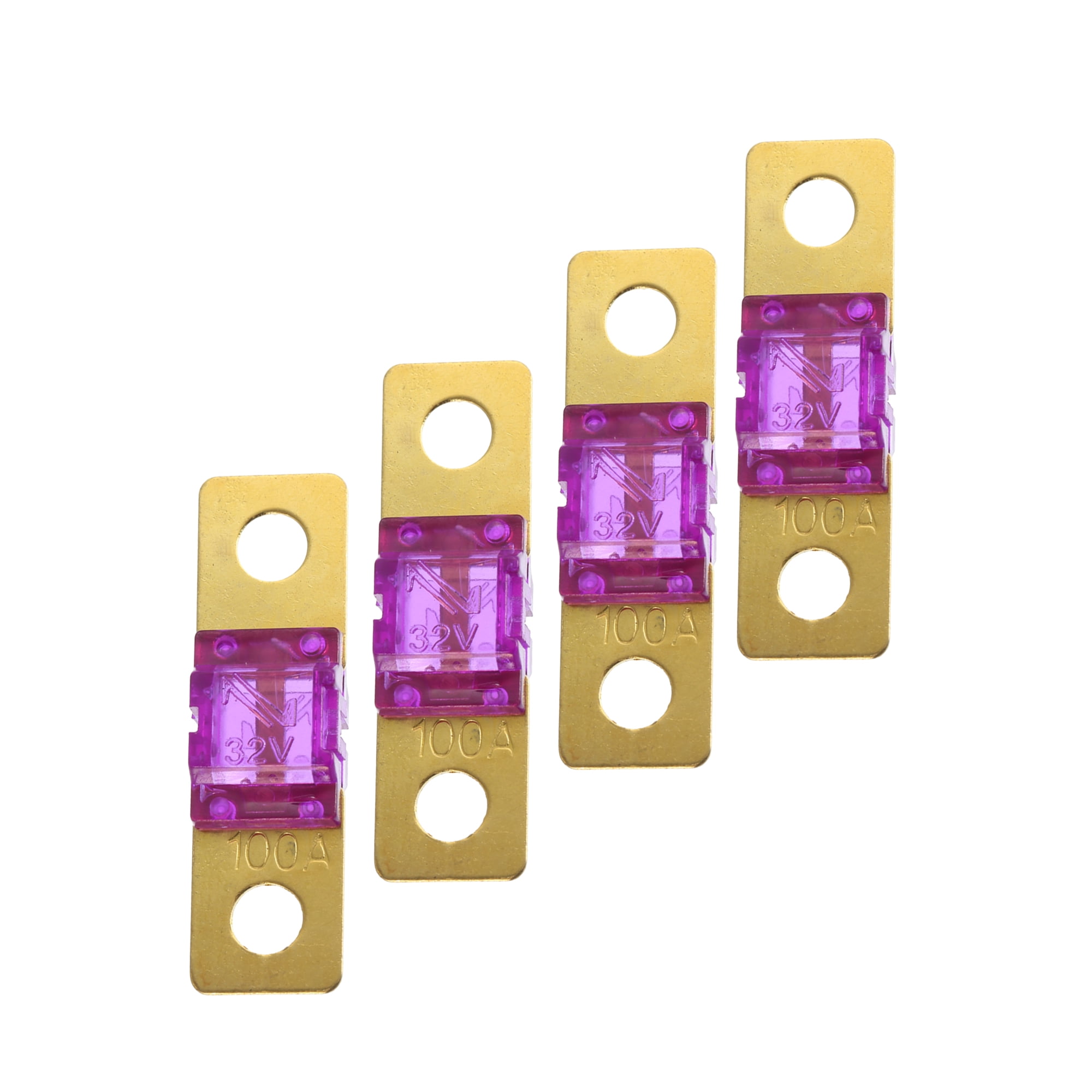 4pcs 100AMP 32V Bolt on AMI Fuse for Automotive Marine Audio Video ...