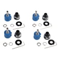 4pcs 10K Ohm Wirewound Rotary Potentiometer 3590S-2-103L, Multi-Turn ...