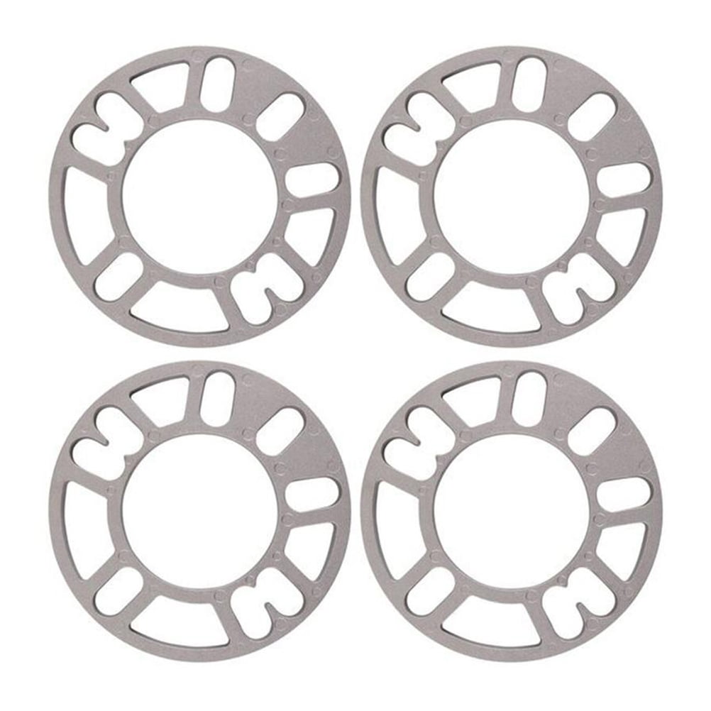4pcs 10mm Wheel Spacers Shims Plate Alloy Aluminum for 4 and 5 Wheels ...