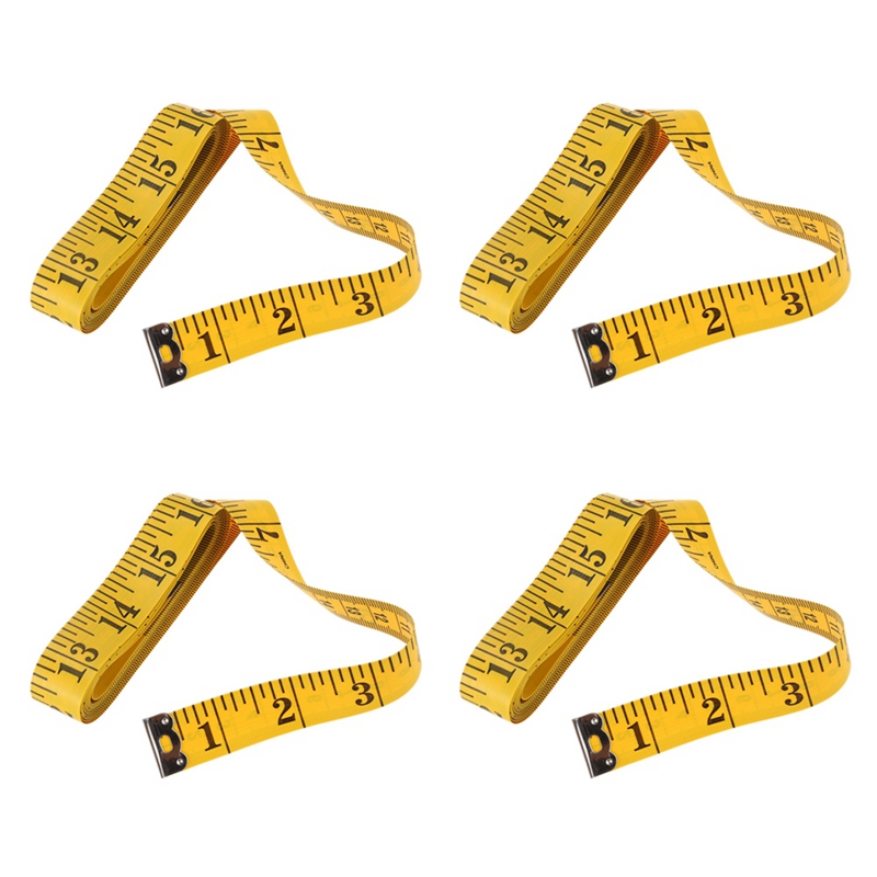 4pcs 120 Inch Tape Measure Rule of Tailor. - Walmart.com
