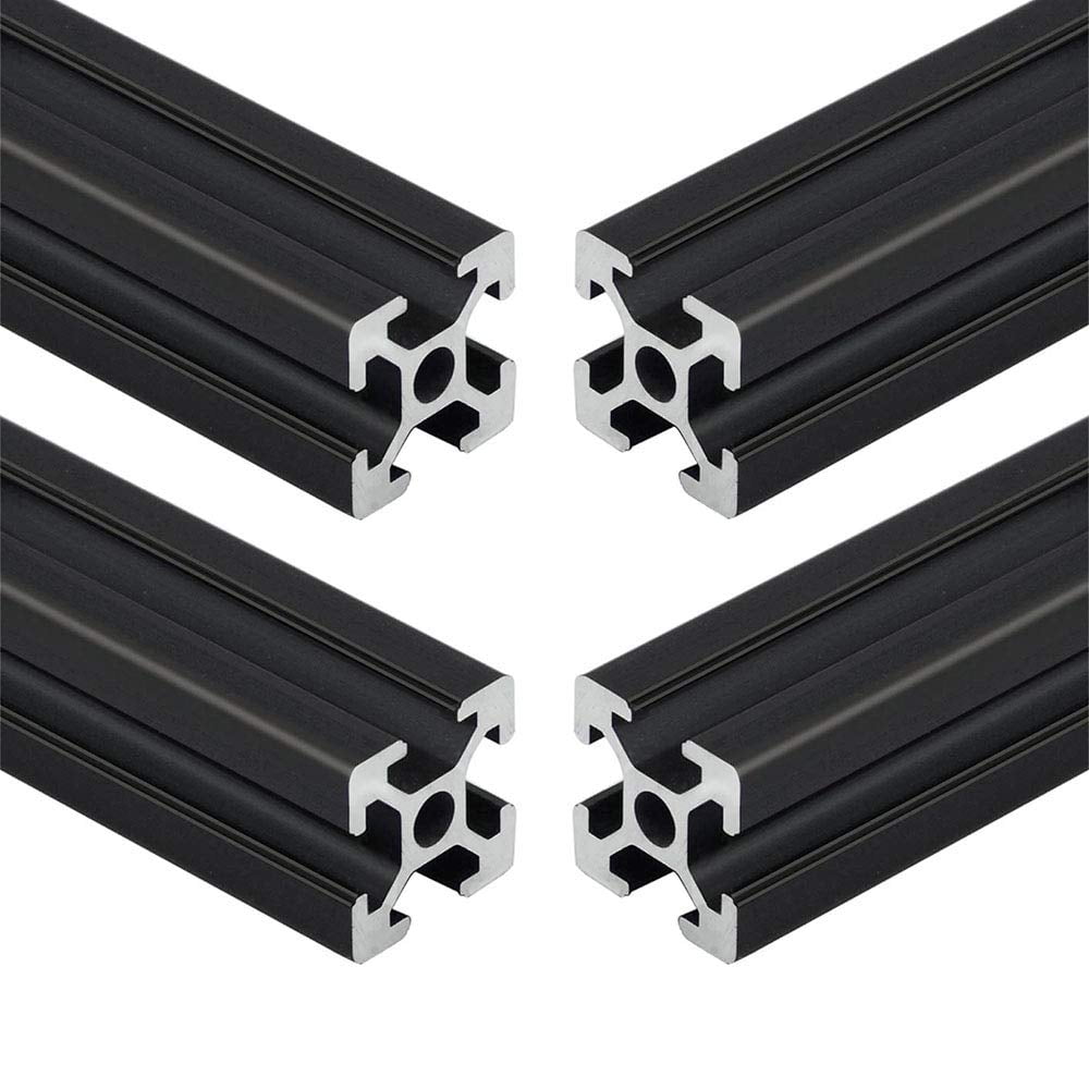 4pcs 150mm T Slot 2020 Aluminum Extrusion European Standard Anodized ...