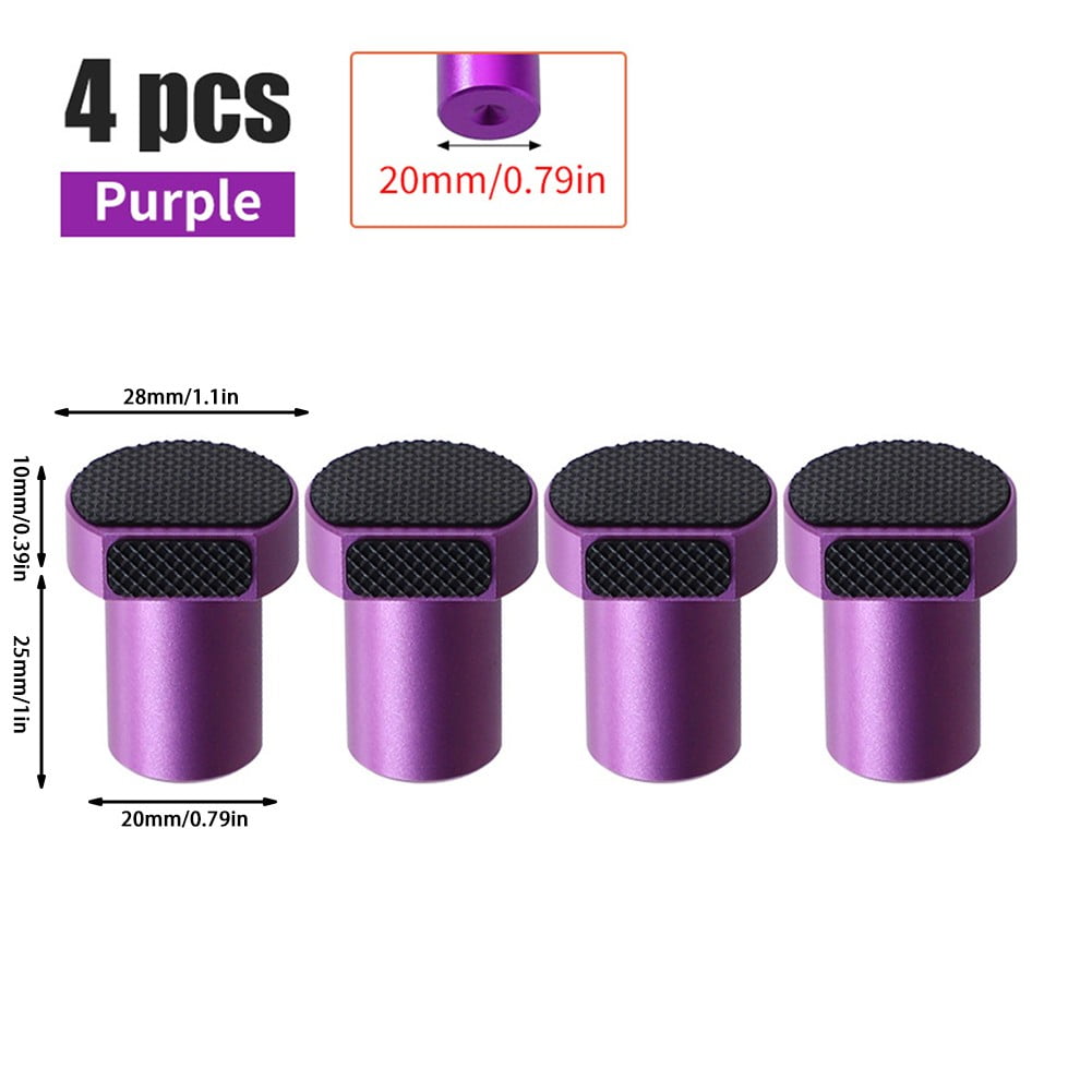 4pcs 19mm/20mm Woodworking Bench Dogs Workbench Peg Brake Stops Clamp ...