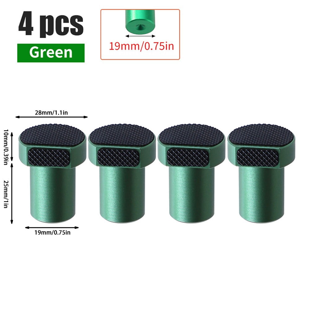 4pcs 19mm/20mm Woodworking Bench Dogs Workbench Peg Brake Stops Clamp ...