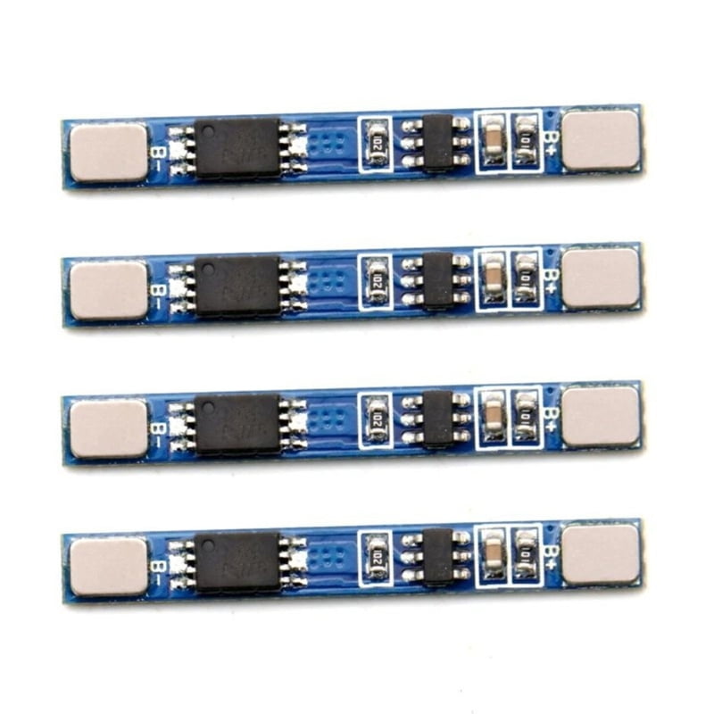 4pcs 1S 3.7V 18650 Lithium Battery Protections Board BMS PCB 18650 ...