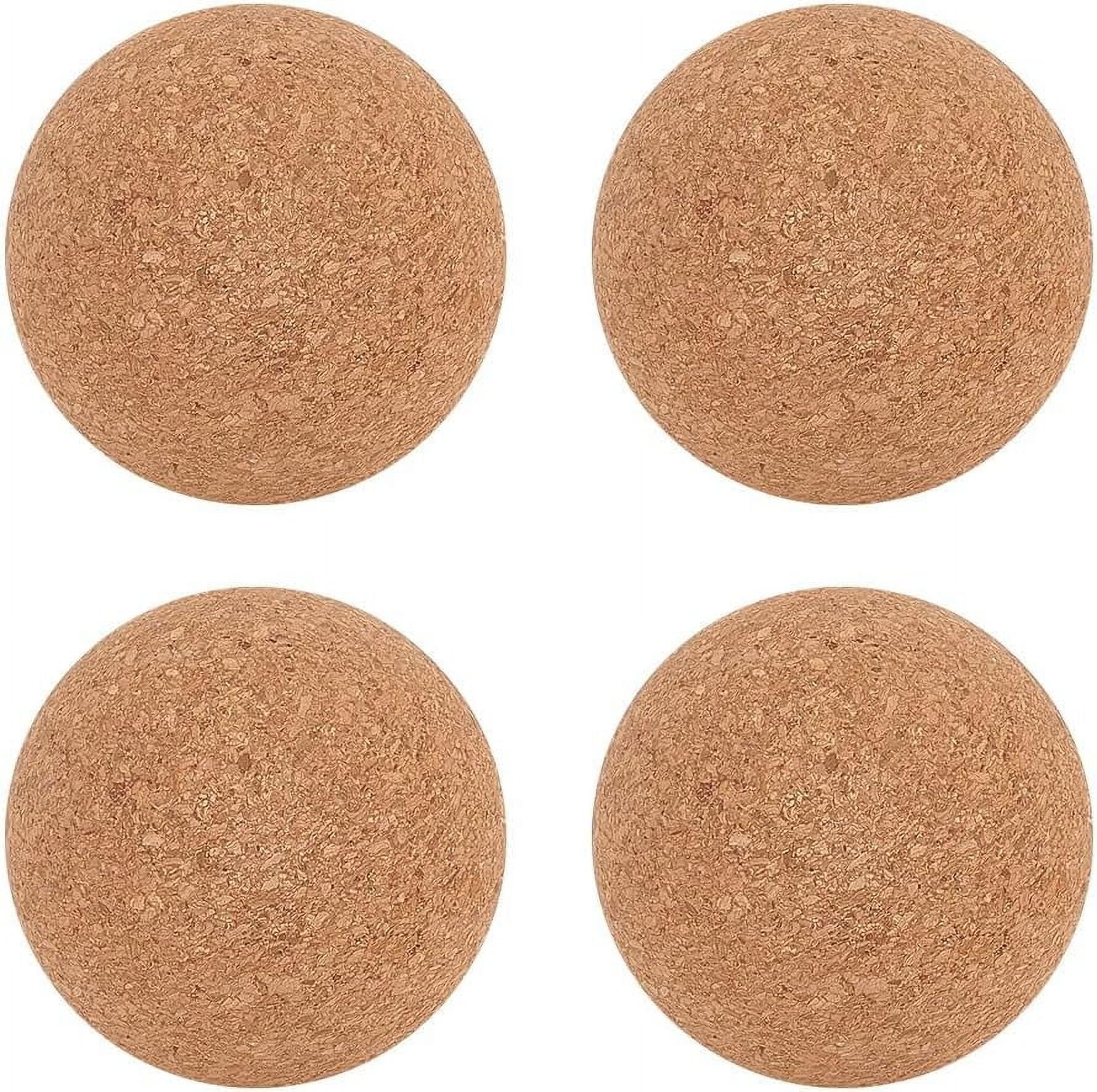4pcs 2.4 Inch Wooden Ball Stopper Wine Cork Ball Wooden Cork Ball ...