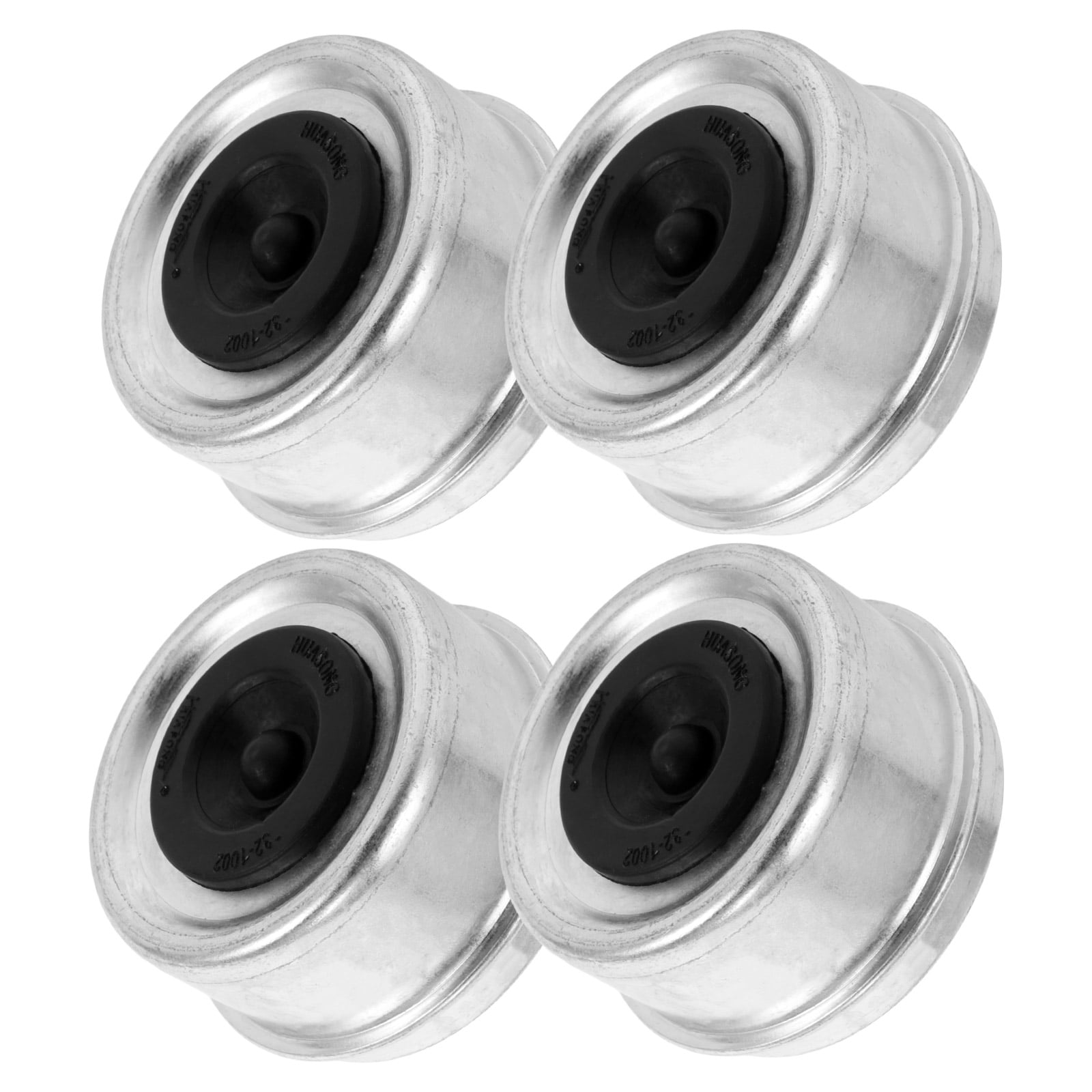 4pcs 2.44in Trailer Axle Dust Cap Trailer Hub Dust Cap Wheel Bearing ...