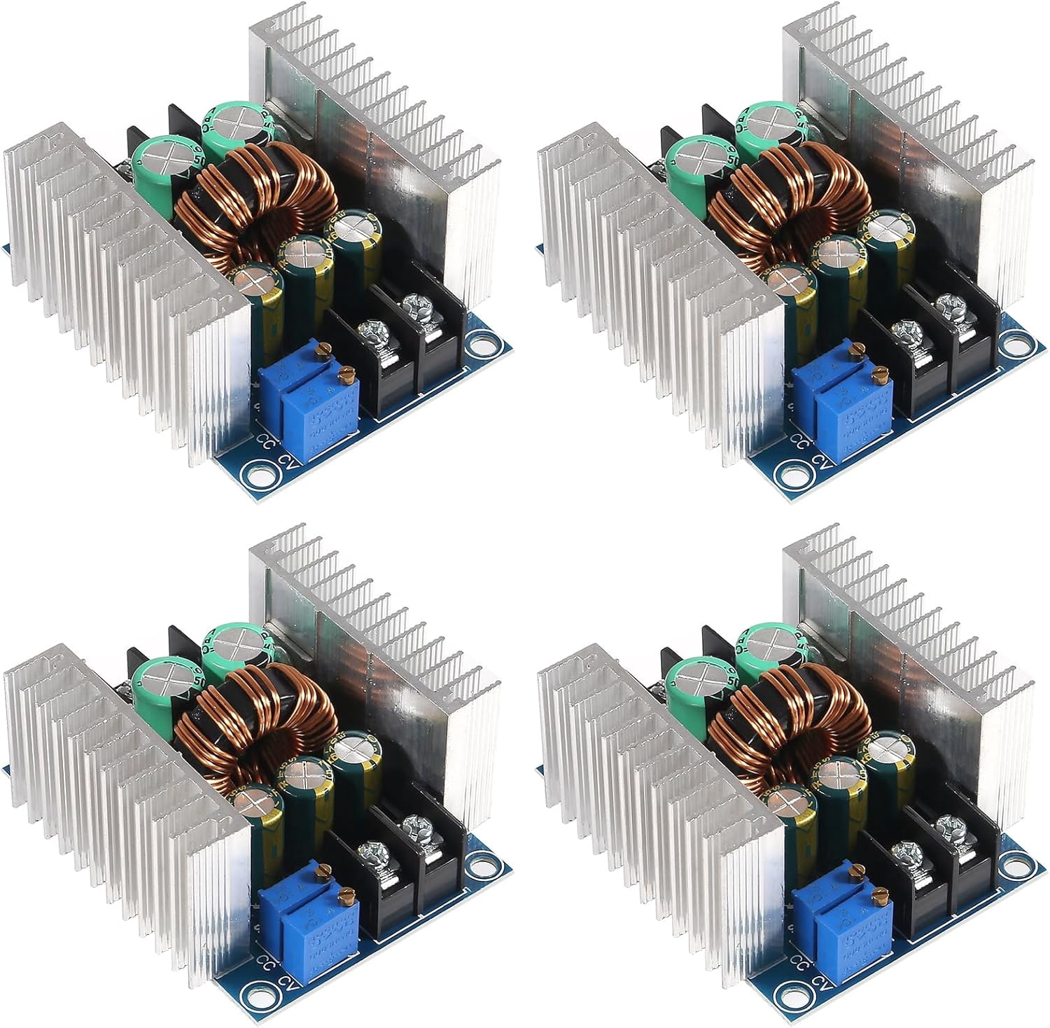 4pcs 20A 300W CC CV Step Down Module Adjustable DC 6-40V to 1.2-36V ...