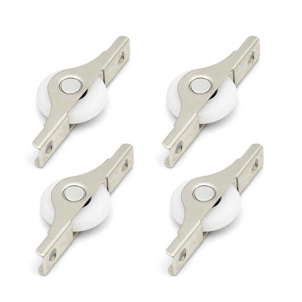 4pcs 25mm Cabinet Wardrobe Nylon Sliding Wheel Door for Window Roller ...