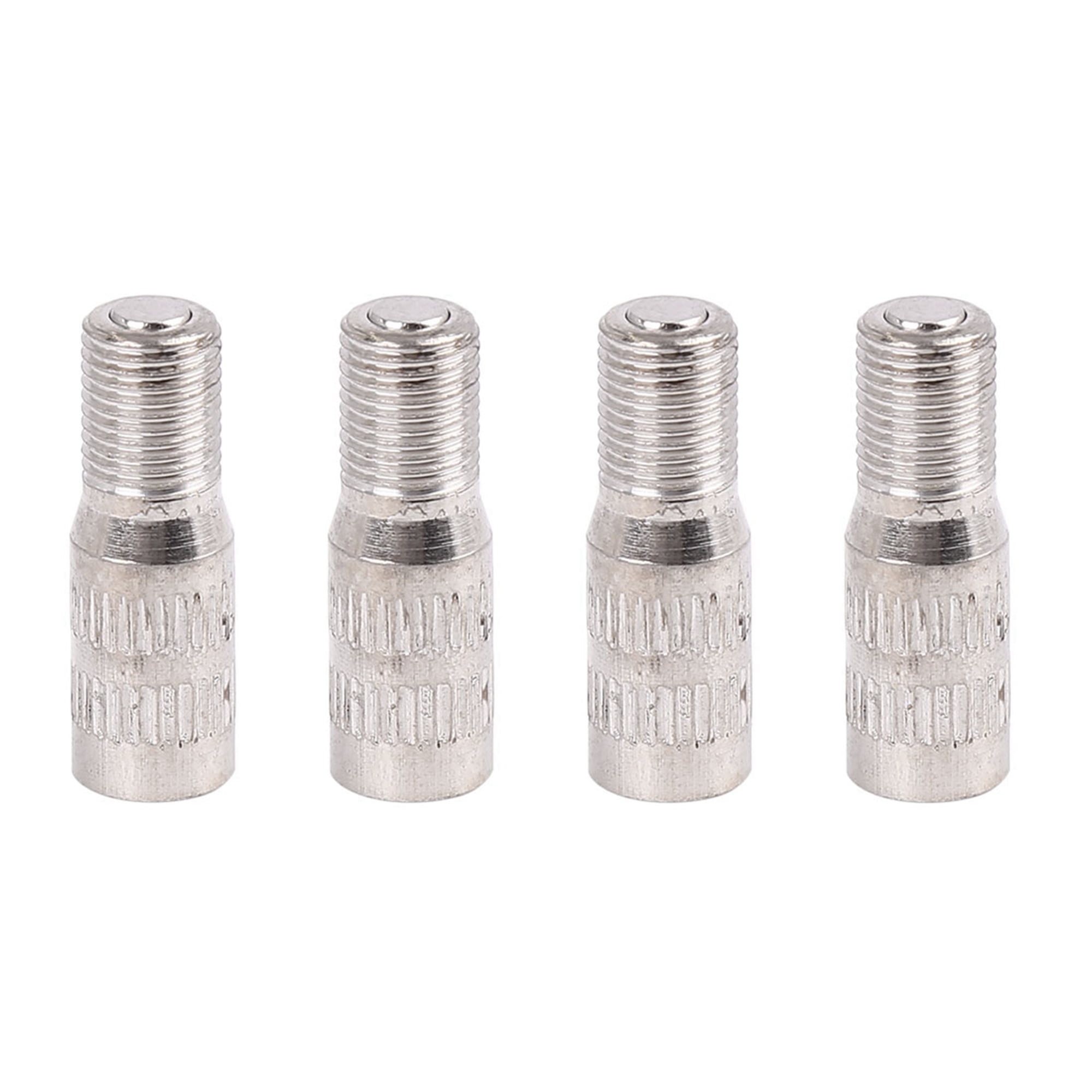 4pcs 27mm Chrome Tyre Wheel Valve Stem Cap Extension Extender for Car ...