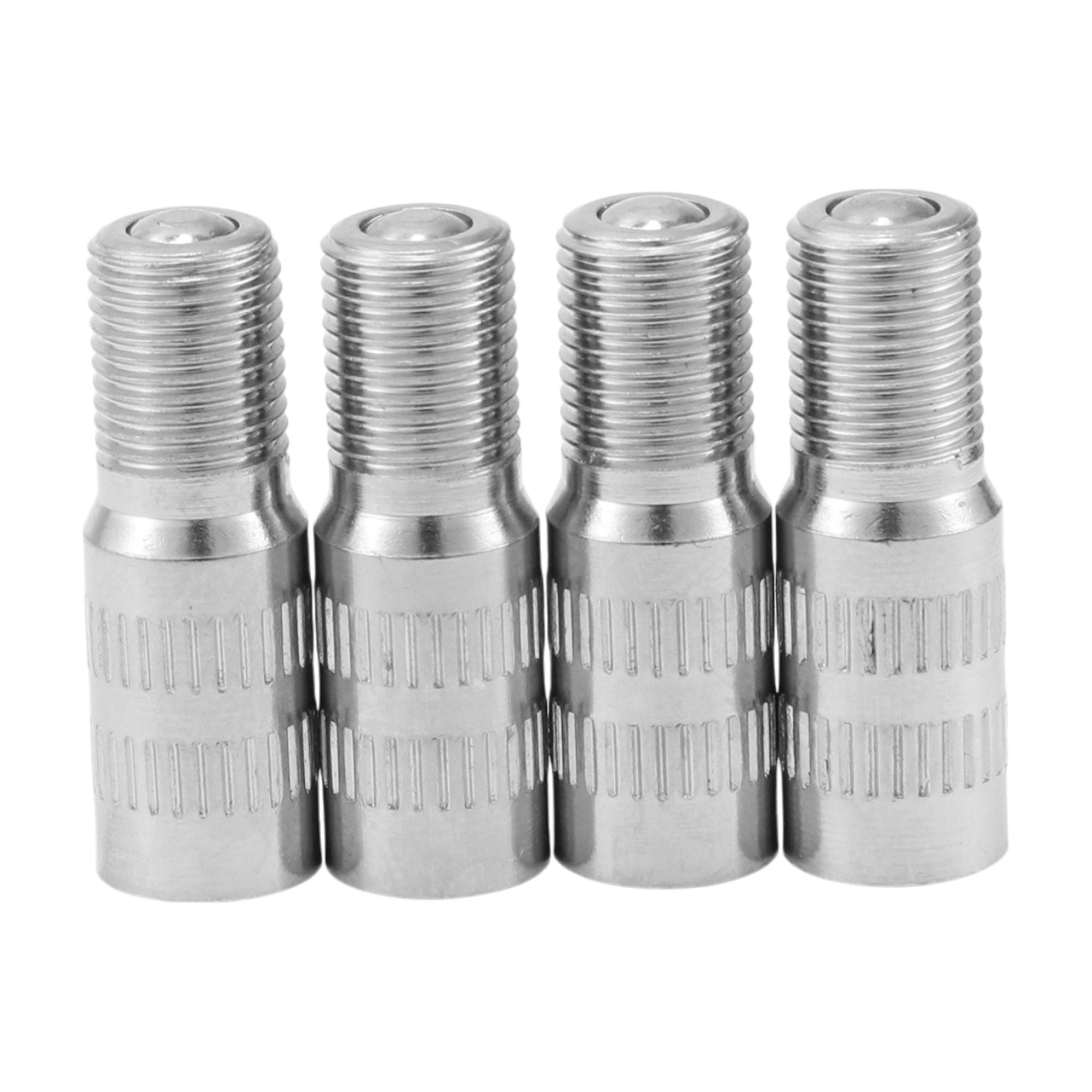 4pcs 27mm Tire Valve Extension Universal Copper 180 Degree Tyre Valve ...