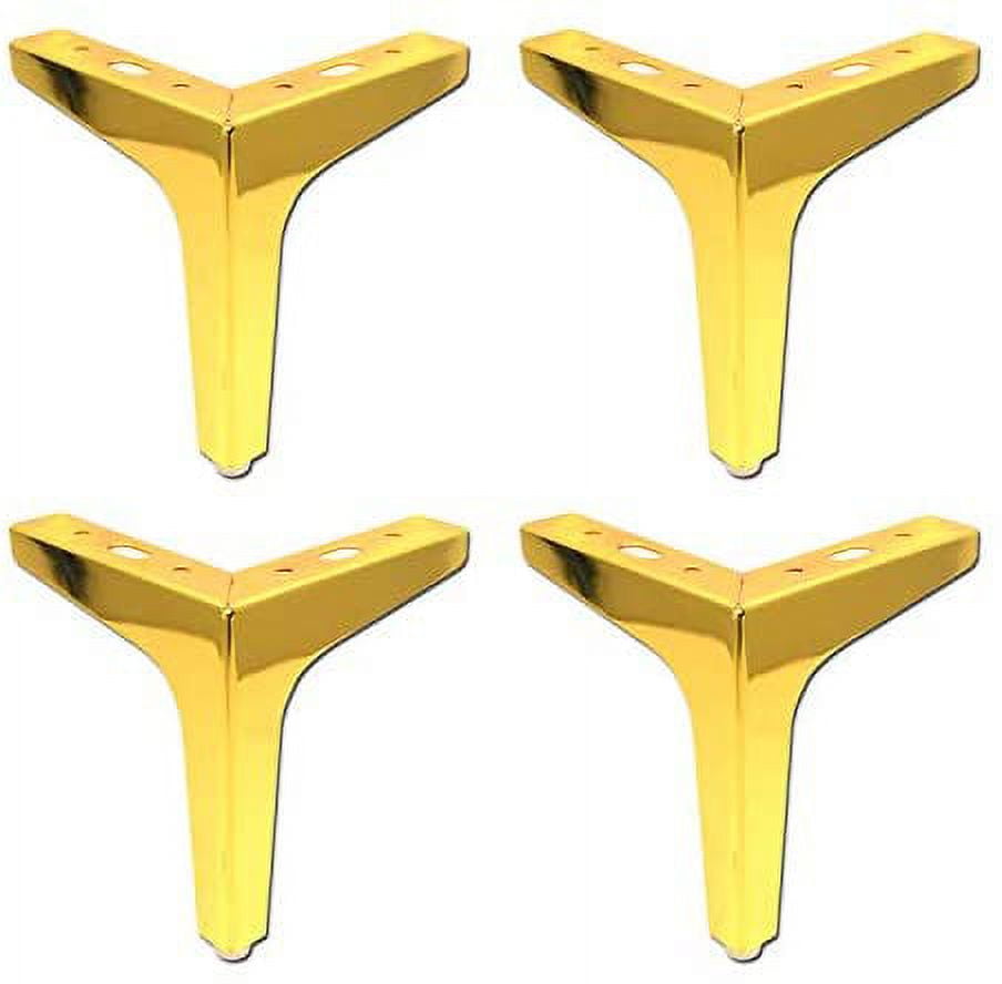 4pcs 4-inch 4.5-inch 5.3-inch 6-inch Height Modern Furniture Sofa Legs ...