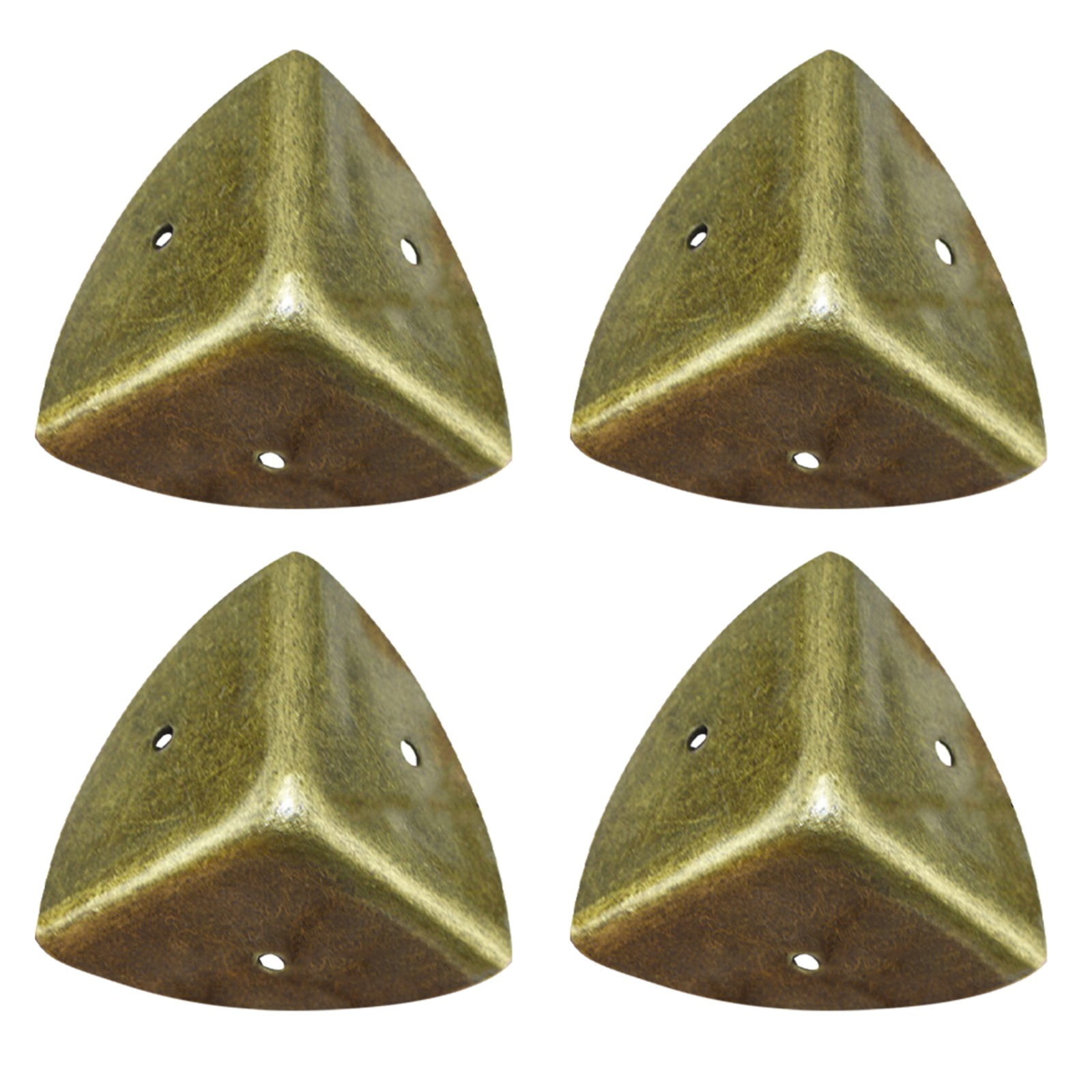 4Pcs 40Mm Case Metal Corner Angle Brace Protectors Box Chest Trunk ...