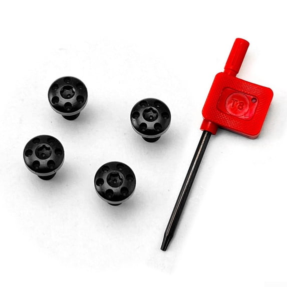 4pcs 416 Stainless Steel 1911 Heavy Duty Handle Grips Screws With T8 ...