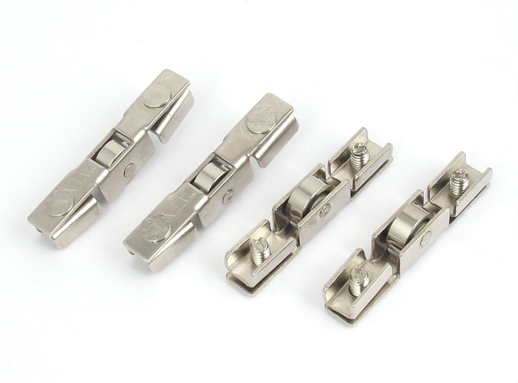 4pcs 43mm Weatherproofing Length Metal Showcase Glass Sliding Door ...