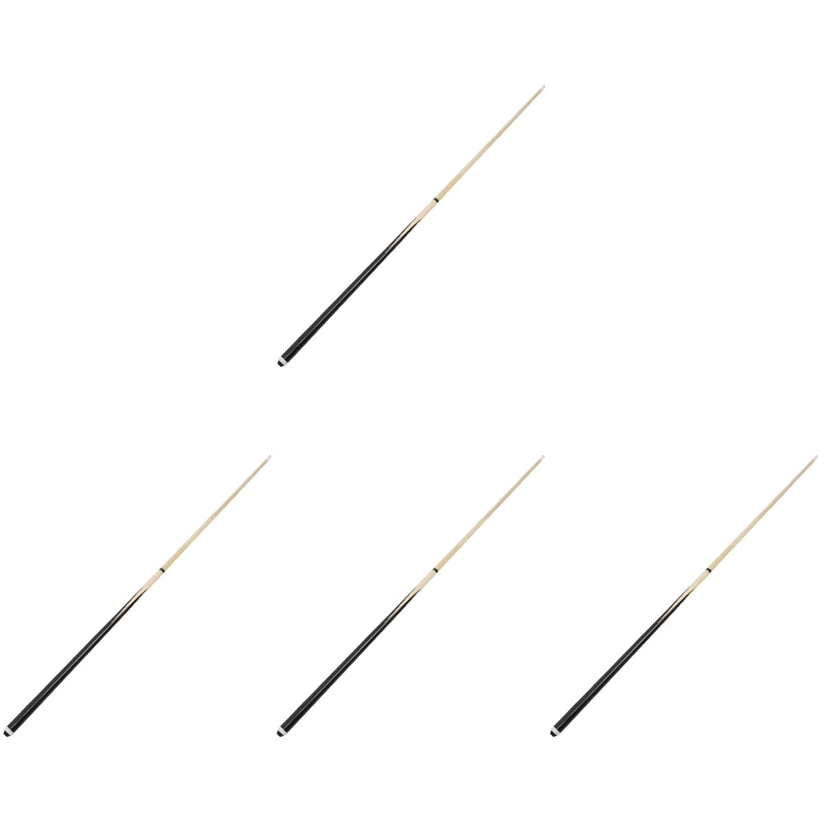 4pcs 57" Billiard Cue Sticks Pool Table Sticks for Bars or House Use ...