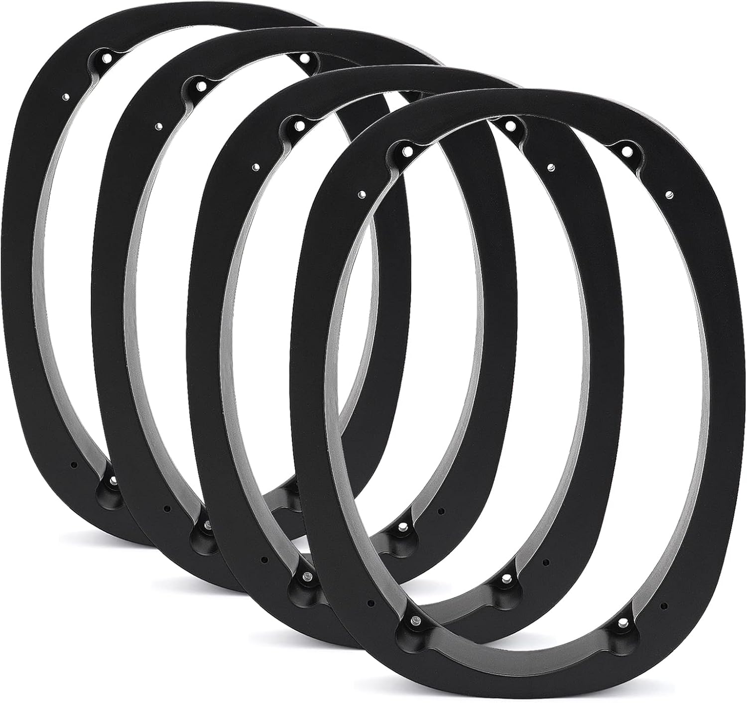 4pcs 6" X 9" Universal Plastic Vehicle Car Speaker Spacer Adapter Mount ...