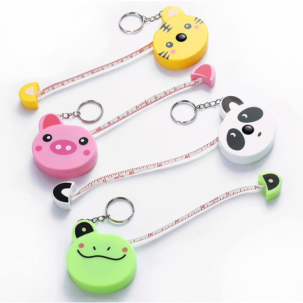4pcs 60-Inch 1.5 Meter Soft Retractable Measuring Tape for Body ...