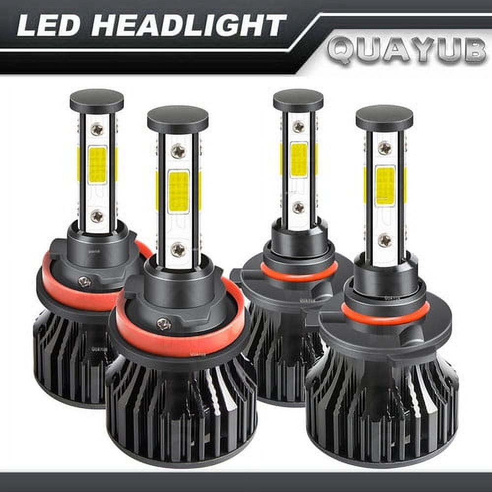 4pcs 6000K For Nissan Maxima 2009-2014 Combo LED Headlights High&Low ...