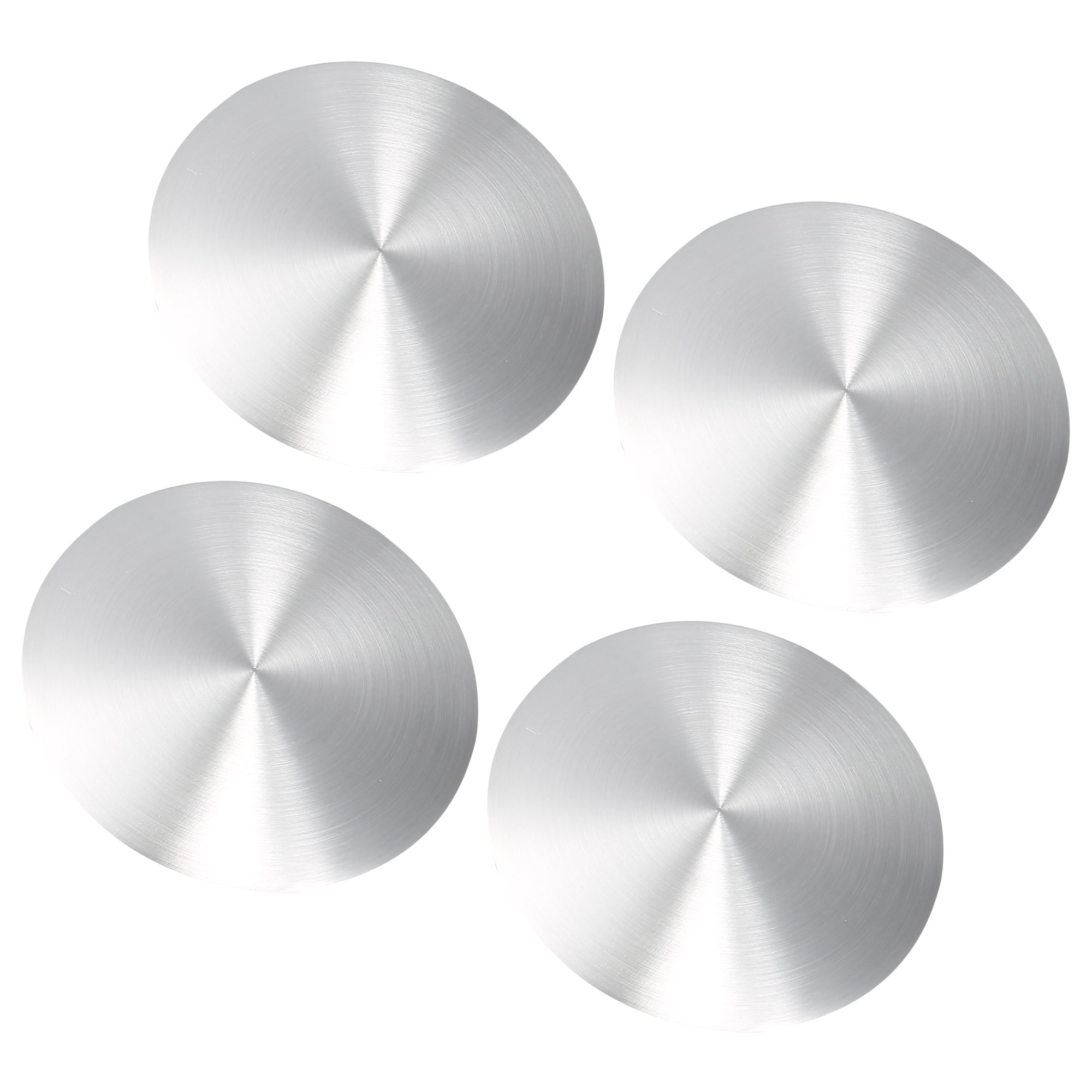4pcs 64.5mm Silver Tone Car Auto Universal Wheel Center Hub Caps Emblem ...