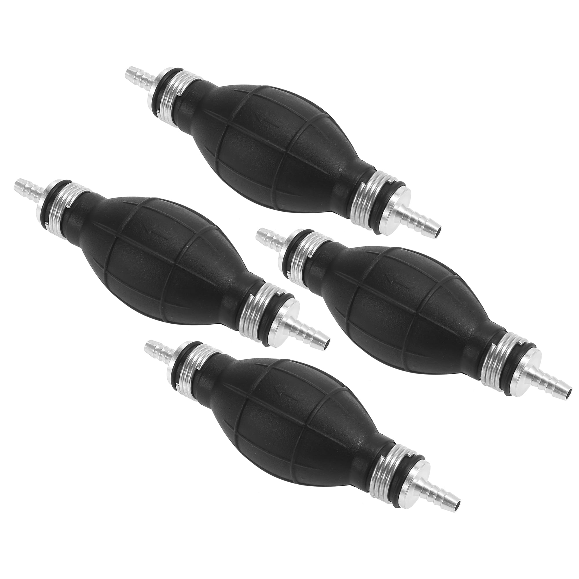 4pcs 6mm 1/4" Rubber Fuel Transfer Vacuum Hand Primer Bulb Fuel Pump ...
