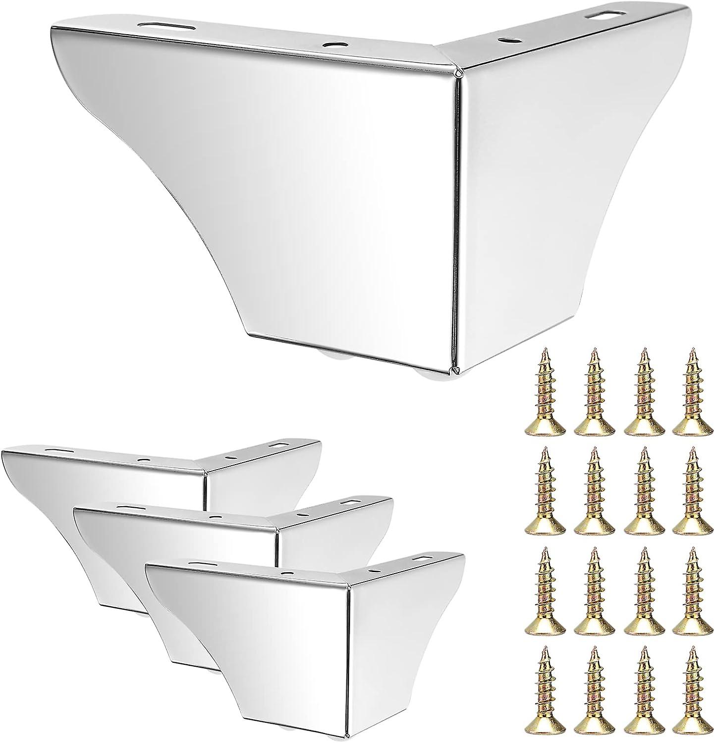 4pcs 7.5cm Metal Sofa Legs Wardrobe Leg Furniture Leg, Modern Solid ...