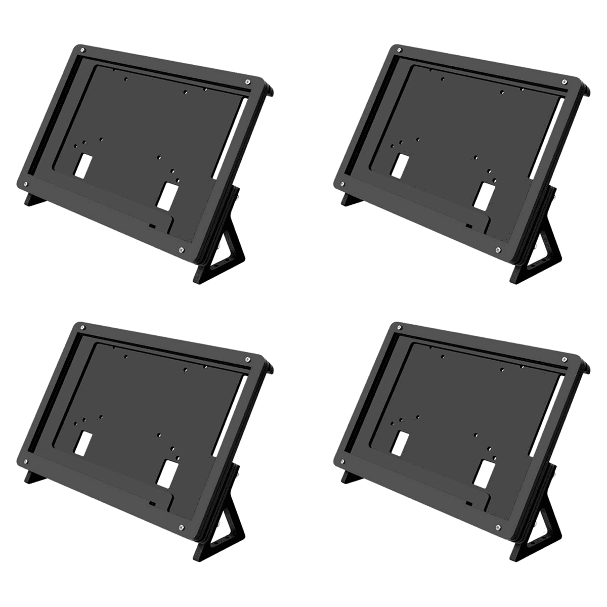 4pcs 7 Inch LCD Acrylic Bracket Case Contact Screen Holder for 3 Model ...