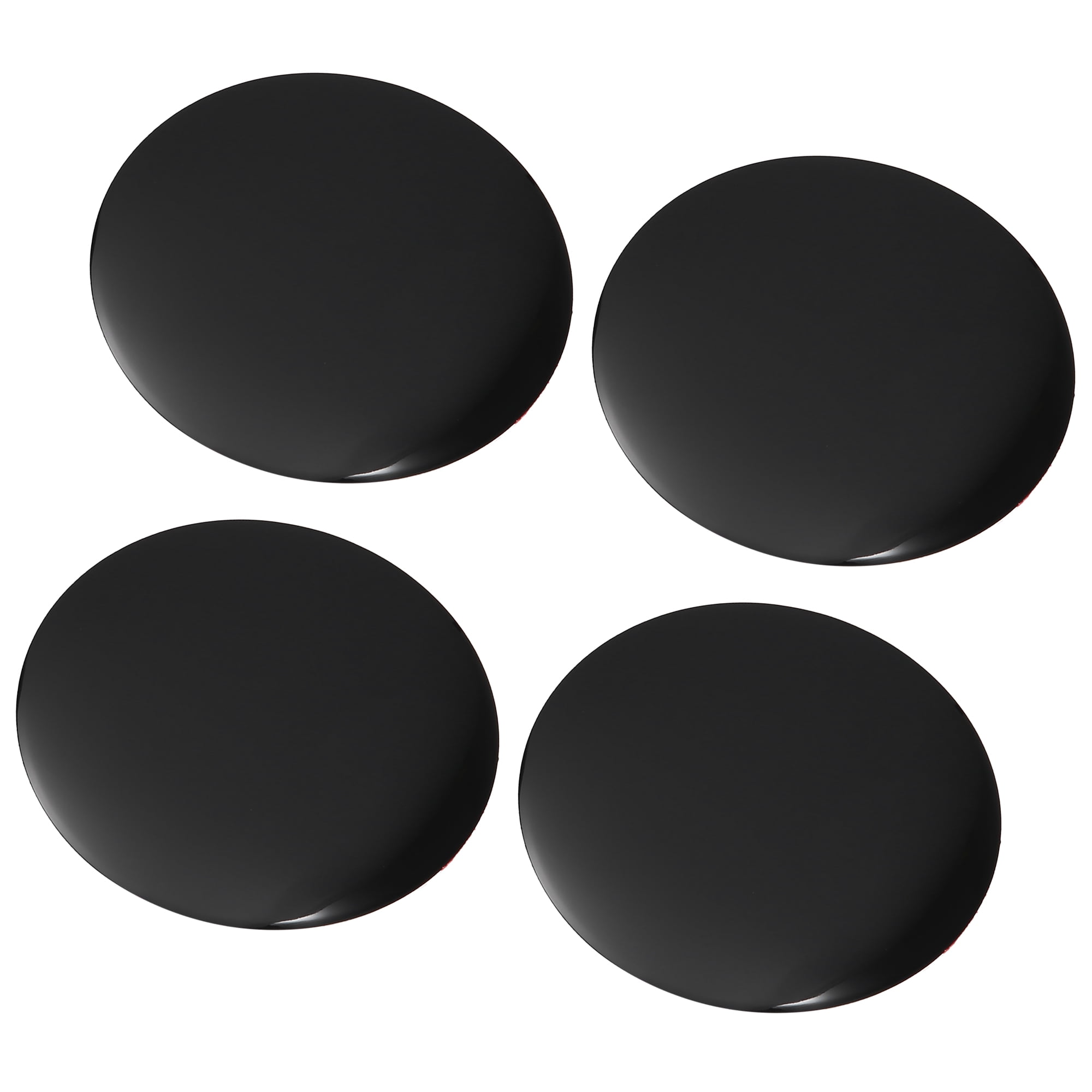 4pcs 70mm Black Car Auto Universal Wheel Center Hub Caps Emblem Badge ...