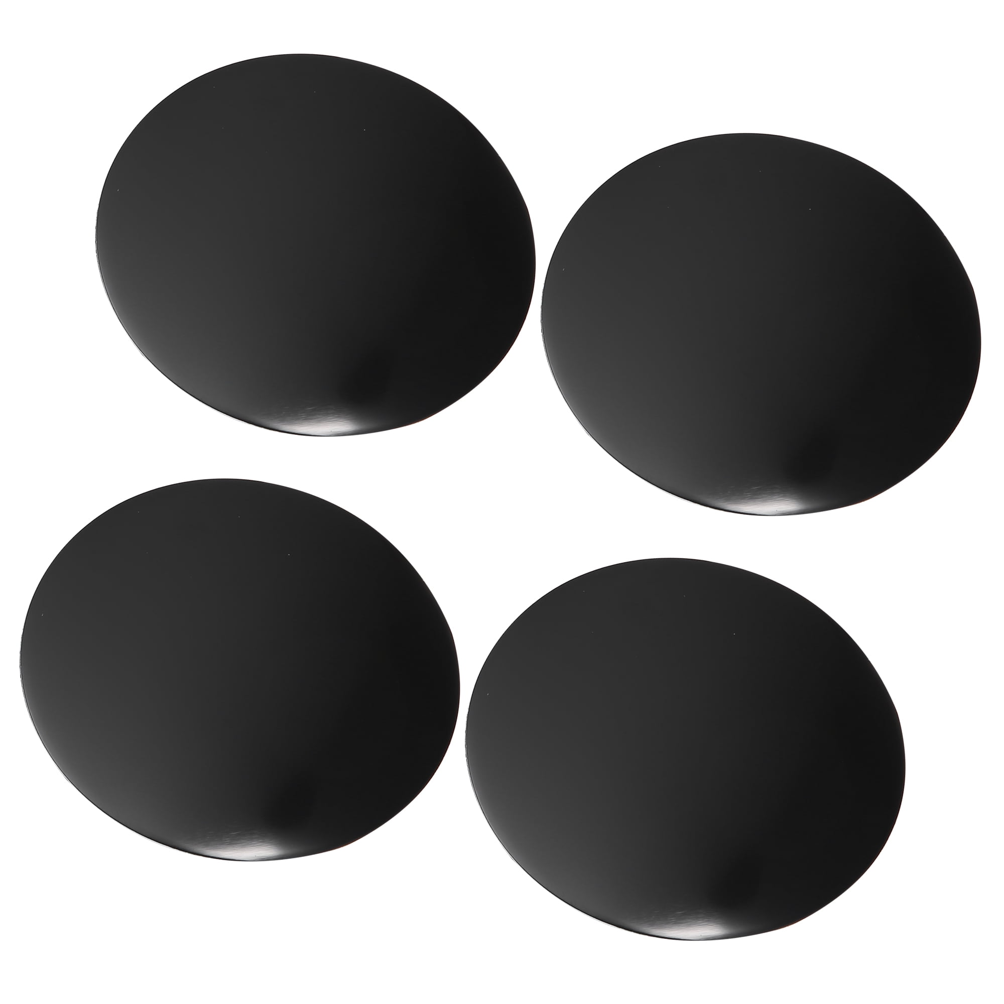 4pcs 75mm Black Car Auto Universal Wheel Center Hub Caps Emblem Badge ...