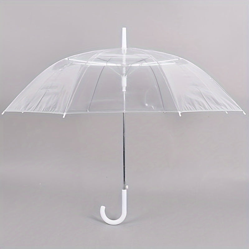 4pcs 8 Ribs Compact Windproof Straight Umbrella - Durable, Waterproof ...