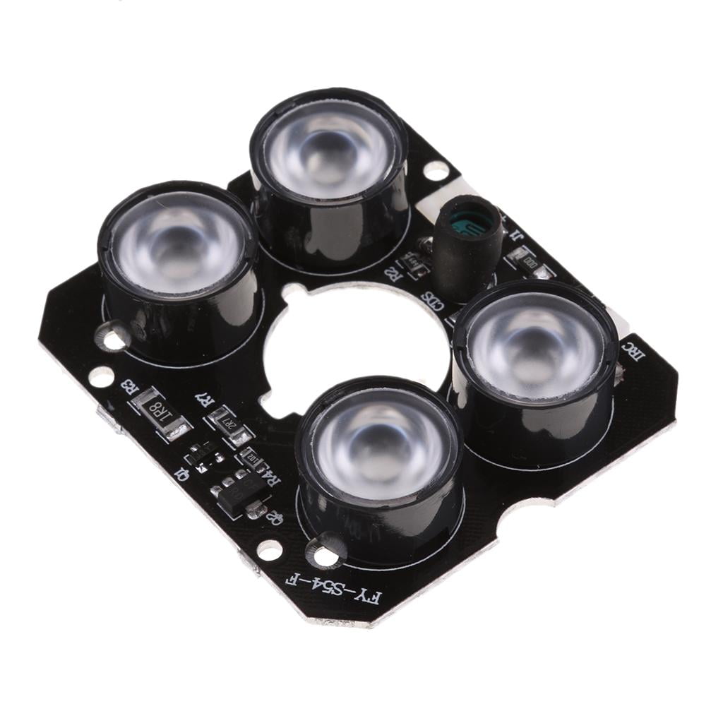 4pcs 850nm LED Array Board IR With IR Range Up To 30m For Of Camera ...