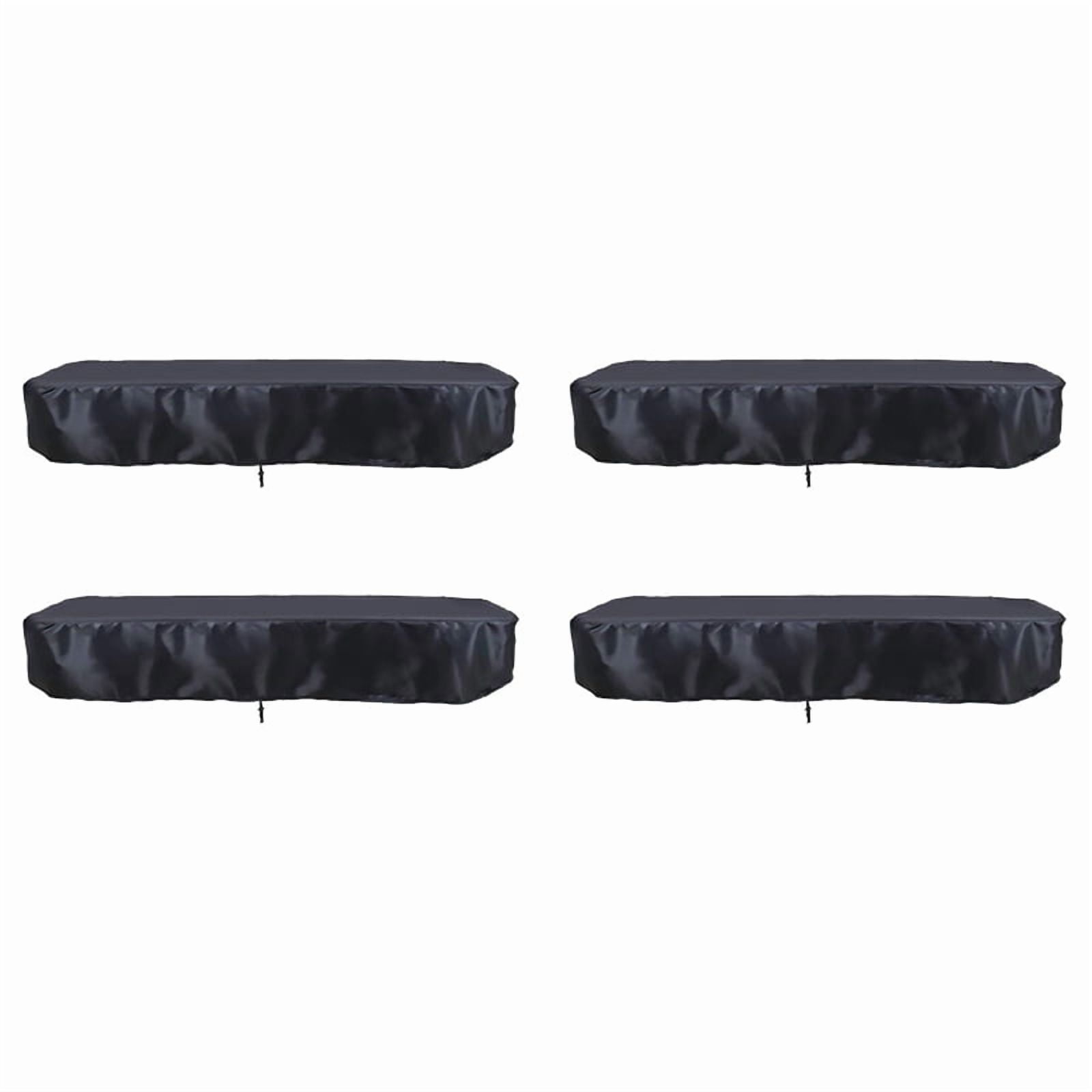 4pcs 8Ft Billiard Pool Table Cover with Drawstring Waterproof Table ...