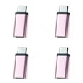4pcs 8Pin to USB C Converters 8Pin to Type C Adapter for Phone15/16 ...