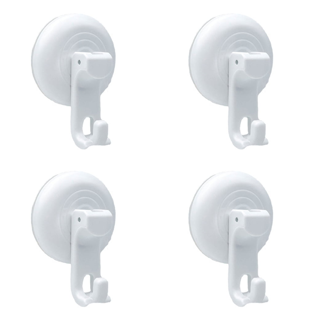 4pcs/8pcs Vacuum Suction Hooks for Bathroom Use Robe Coat Clothes ...
