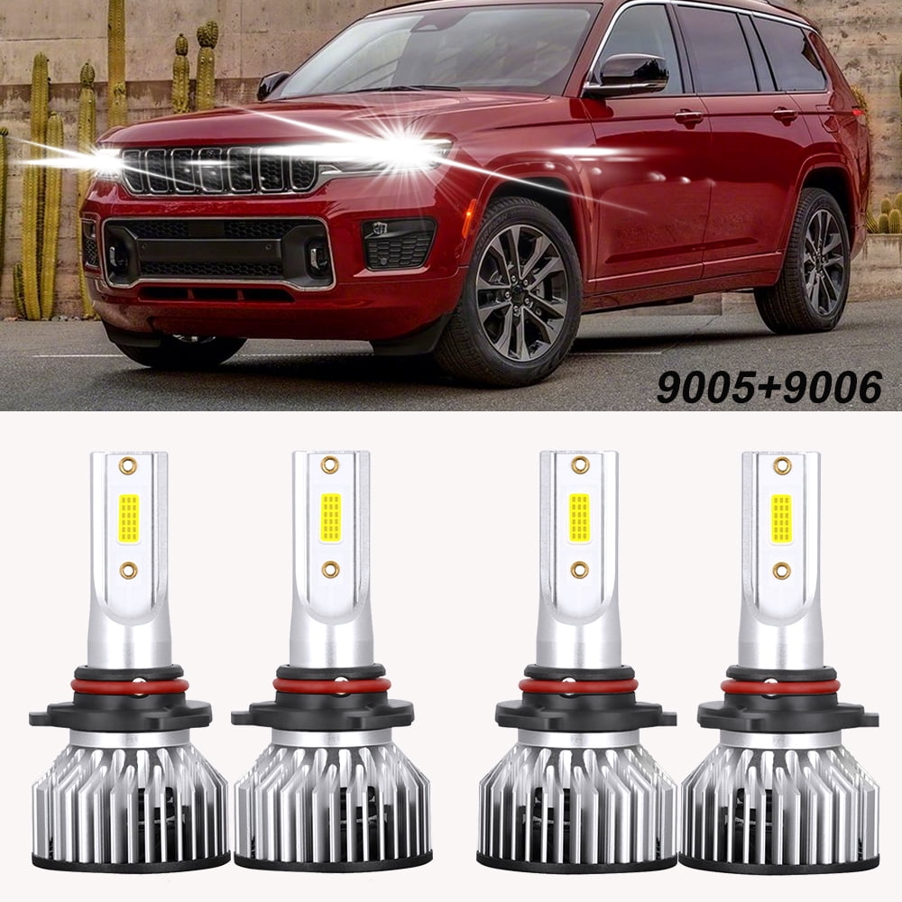 4pcs 9005 High Beam 9006 Low Beam For Chevrolet Lumina 1995-2000 LED ...