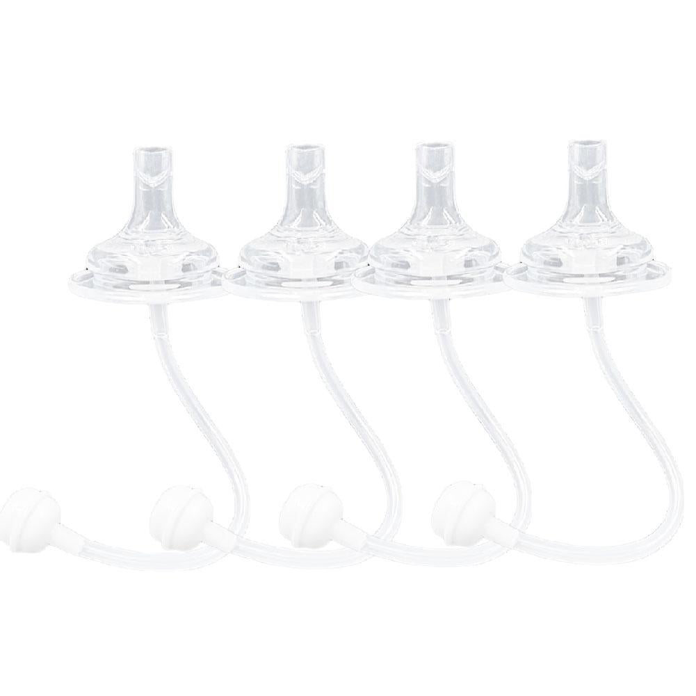 4pcs(A)$Universal Bei+Qin bottle accessories pacifier duckbill learning ...