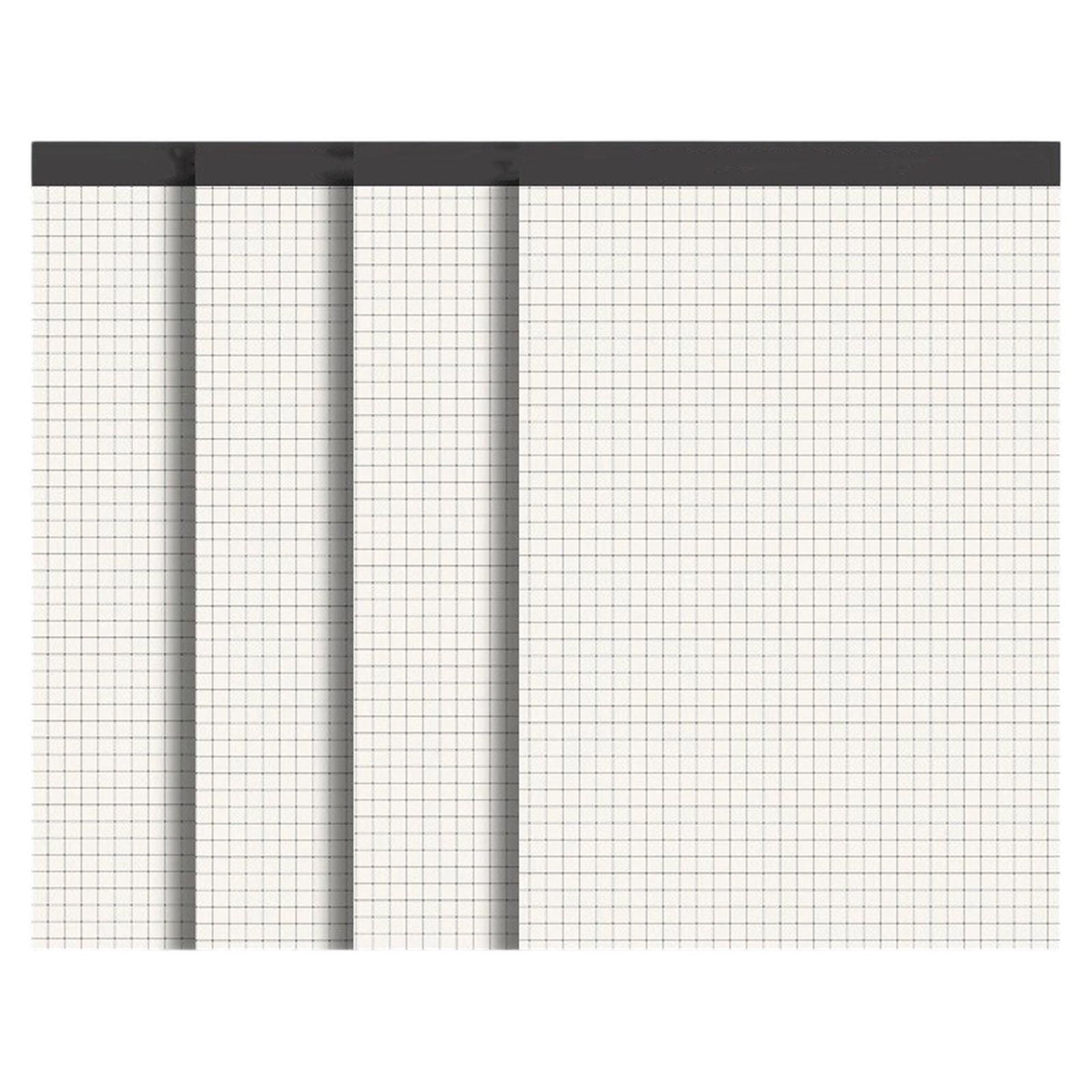 4pcs A6/A5 Notebooks of Set(Blank/Lined/Graph) Thickened paper Notebook ...