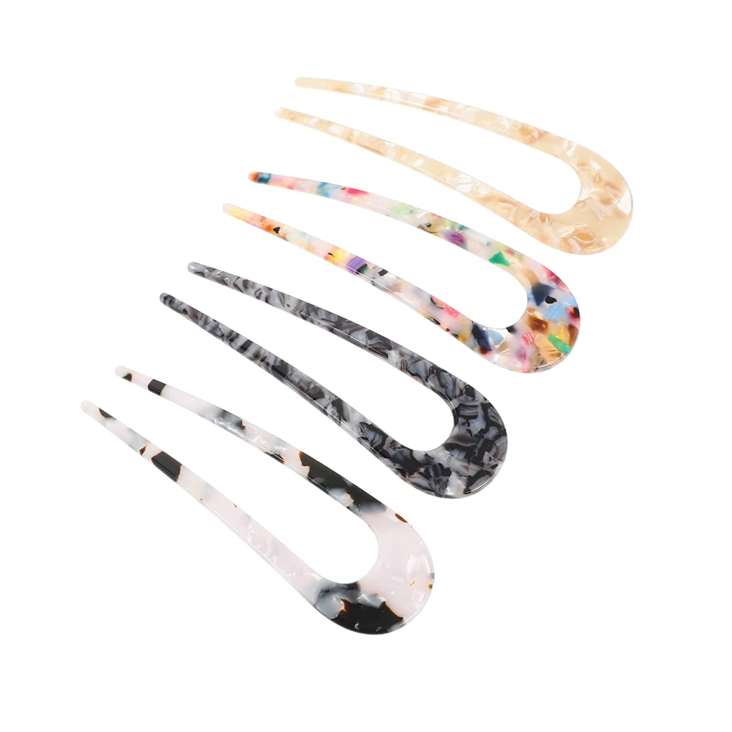 4pcs Accessories Elegant U- Hair Cos Retro Fork Vintage Chopsticks ...