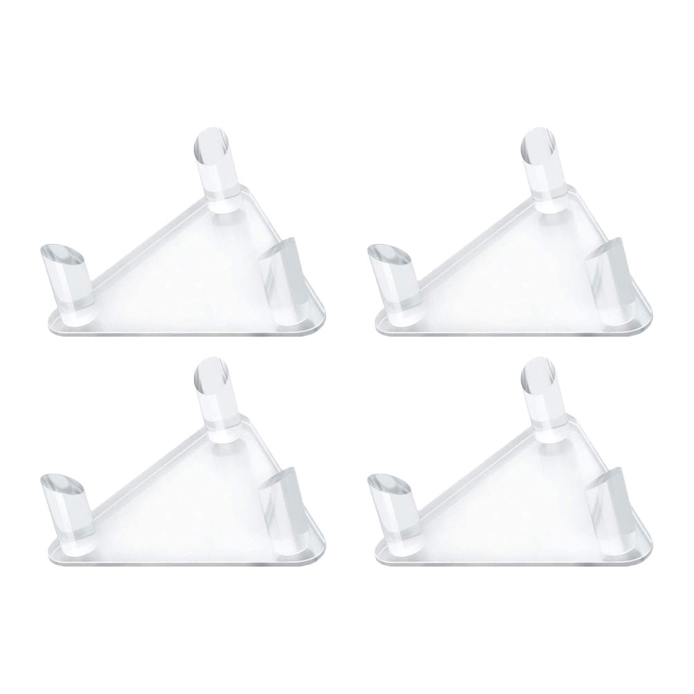 4pcs Acrylic Ball Stand Holder Sports Ball Storage Display Rack for ...
