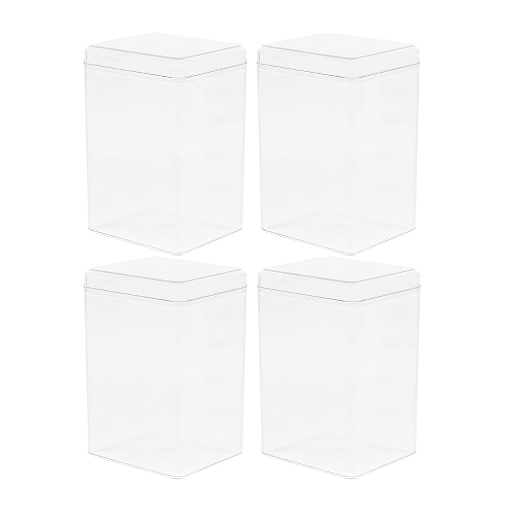 4pcs Action Figure Storage Display Box for Cartoon Dolls Countertop ...