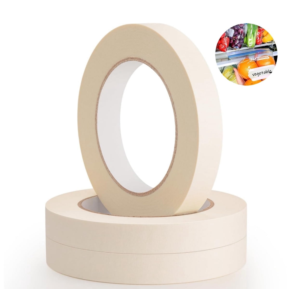 QZS Writable Surface Refrigerator Labels to Write On,4pcs Adhesive ...
