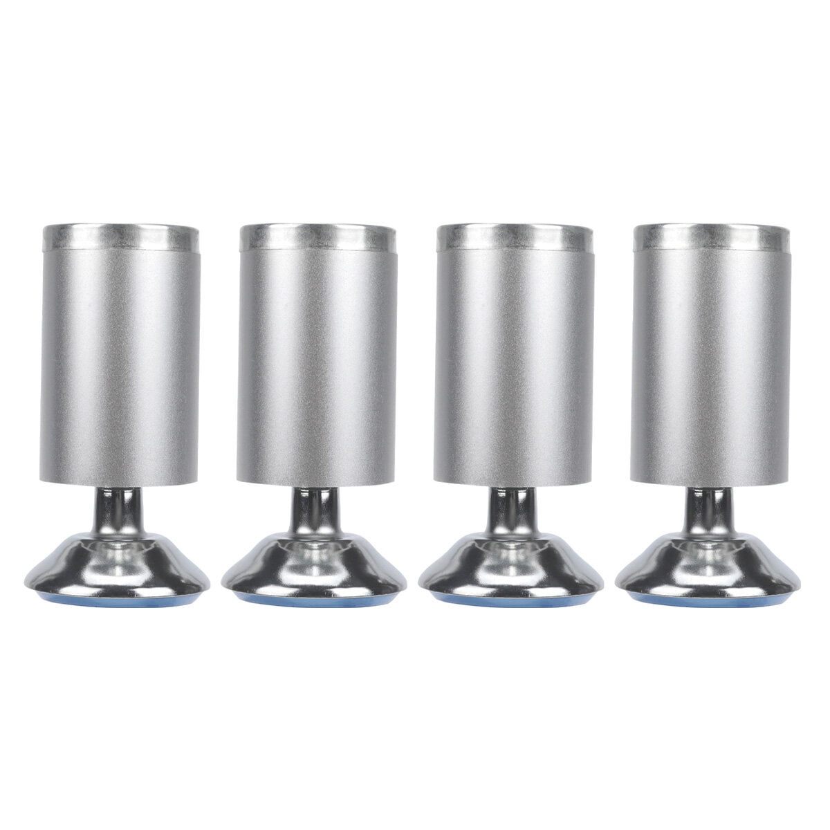 Adjustable Aluminum Alloy Furniture Legs for Home Silver Color 4pcs 4. ...