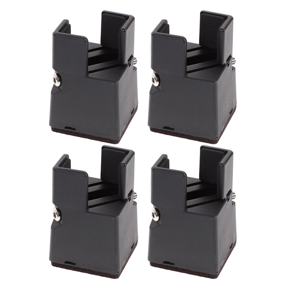 4pcs Adjustable Bed Risers Furniture Risers Table Desk Chair Risers ...