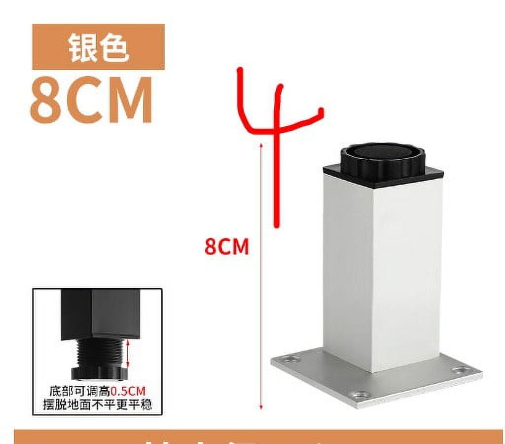 4pcs Adjustable Cabinet Feet Furniture Supporting Legs for Sofa End ...